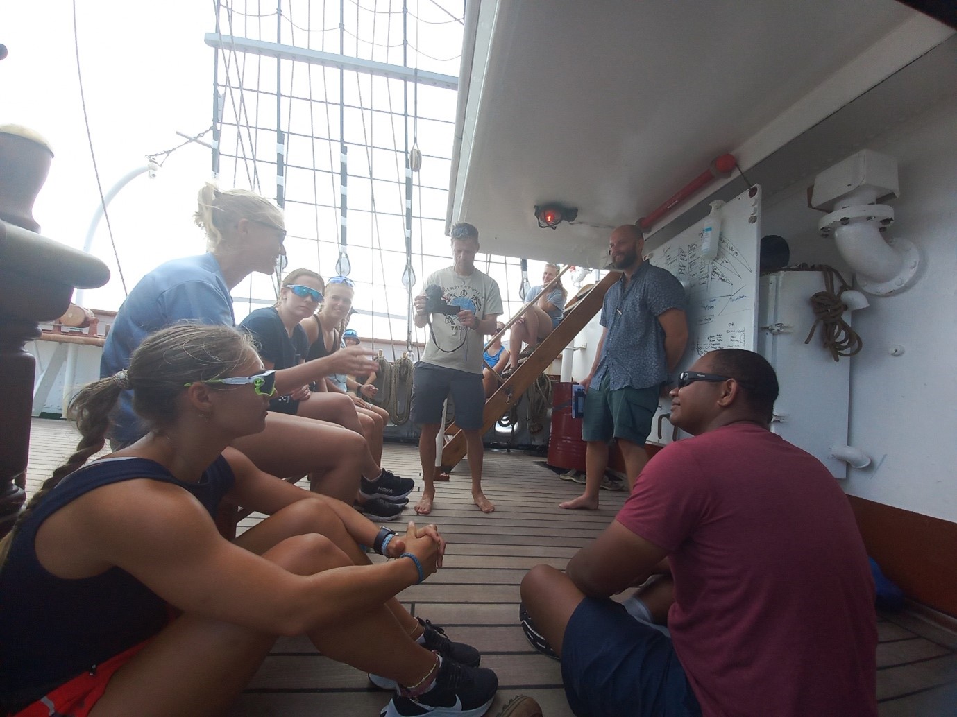 Circumnavigating the Earth through the “One Ocean Expedition ...