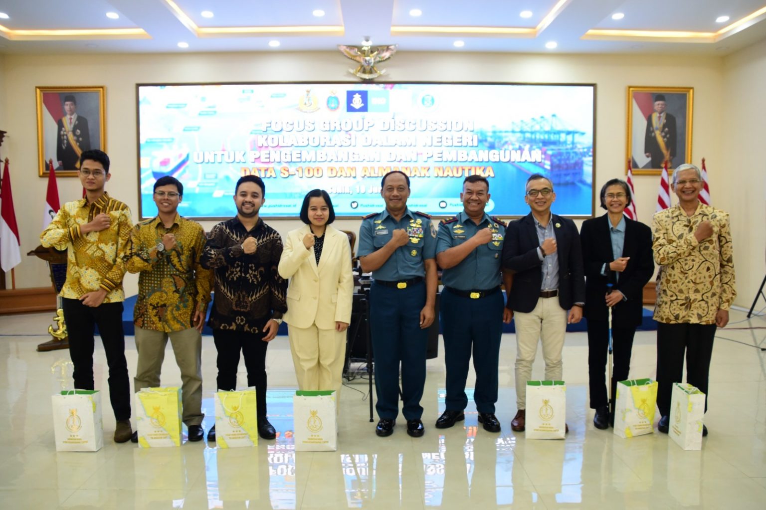 The S-100 Capstone Project in Pushidrosal’s FGD – Hydrography Research ...